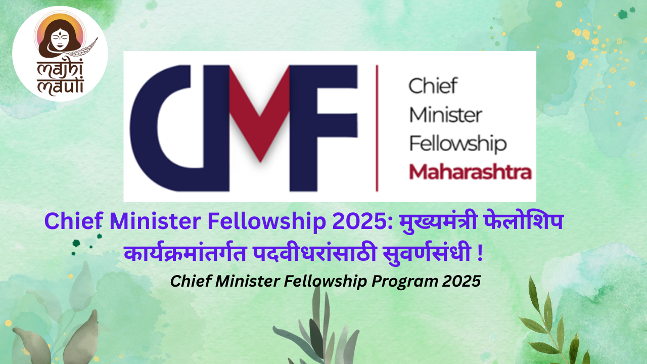 Chief Minister Fellowship Program 2025